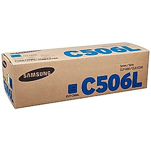 HP Samsung Electronics CLT-C506L Toner, Cyan