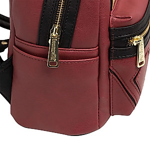 Loungefly x Marvel Iron Man Cosplay Faux Leather Mini Backpack