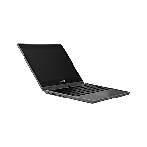 ASUS Chromebook Flip CR1 CR1100 11.6" HD 2-in-1 Touchscreen Notebook Computer, Intel Celeron N5100 1.1GHz, 4GB RAM, 32GB eMMC, Chrome OS, Dark Gray