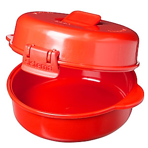 Sistema Red Polypropylene 'Easy Eggs' Microwave Dish