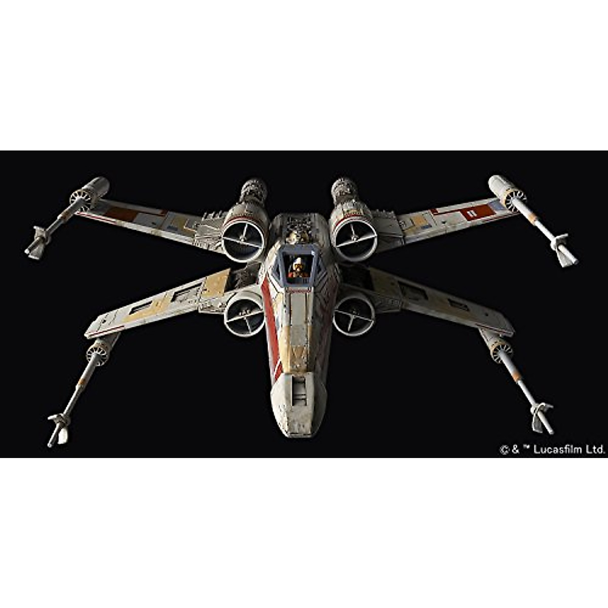 Bandai Hobby Star Wars 1/72 X-Wing Red Squadron (Special Set), Multicolor