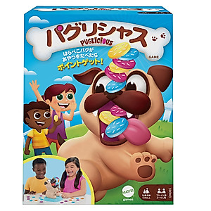 Mattel Games Puglicious Kids Game, 1 Player, for 5 Years Olds & Up