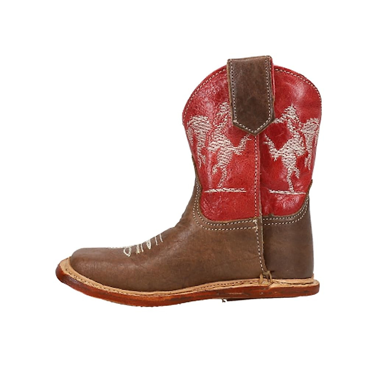 Roper Western Boot Boys Leather 3 Infant Brown 09-016-7912-1386 BR