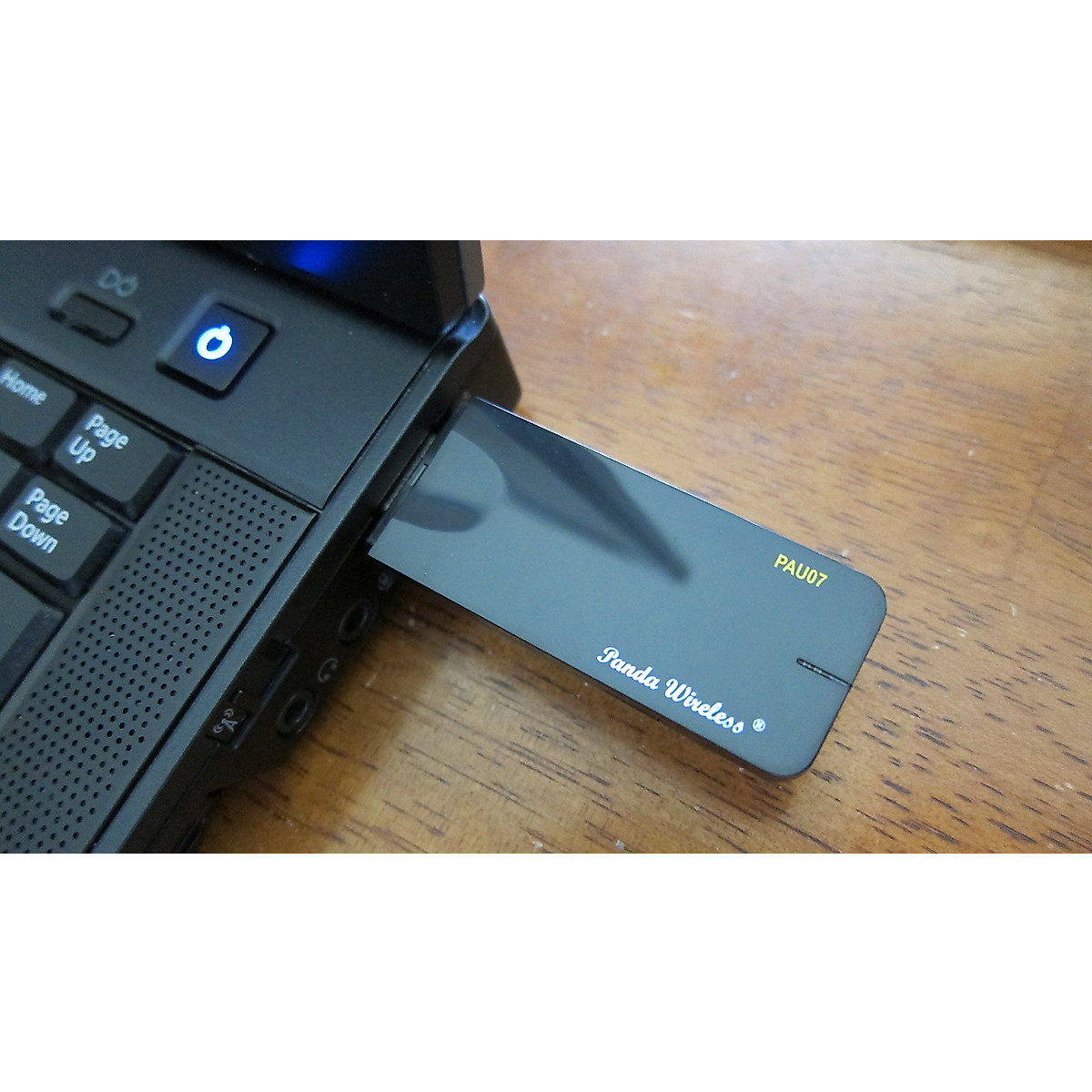 Panda Wireless® N600 Dual Band (2.4GHz & 5.0GHz) 300Mbps Wireless N USB Adapter w/WPS Button - Windows XP/Vista/7/8/10/11, Zorin, Mint, Ubuntu, openSUSE, Fedora, Centos & Kali Linux