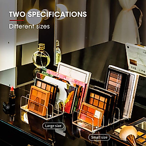 FoxFoxes Eyeshadow Palettes Acrylic Makeup Organizer - Eyeshadow Palette Cosmetic Organizer Eyeshadow Eyeshadow Palettes Makeup Organizer (1Pack-Large)