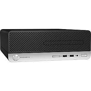 HP ProDesk 400 G4 Desktop Small Form Factor Business PC, Intel Quad-Core i5-6500 up to 3.6G,8G DDR4,240G SSD,VGA,DP,Win 10 Pro 64 bit-Multi-Language Support English/Spanish (Renewed)
