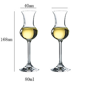 1-2pcs Whisky Tasting Glass Goblet Crystal Copita Sommeliers Whisky Whiskey Smell Tasting Glass