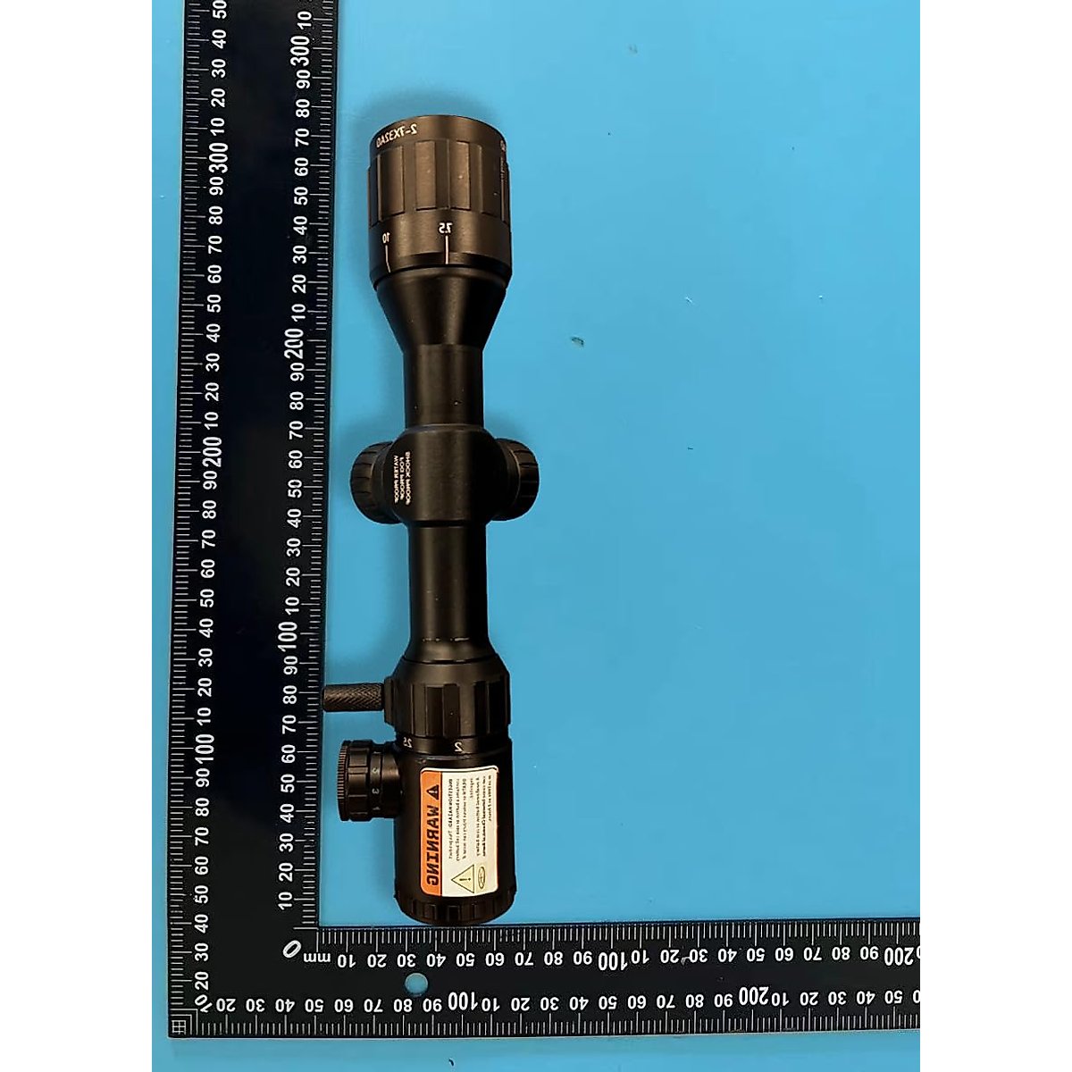 Monstrum 3-9x32 AO Rifle Scope with Illuminated Range Finder Reticle and Parallax Adjustment | Black