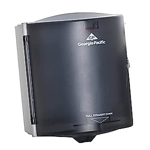 Marathon Kitchen Bathroom Centerpull Paper Towel Dispenser by GP PRO Regular Centerpull Premium Paper Towel Refill -300 Sheet Capacity (9.25x8.75x11.50)