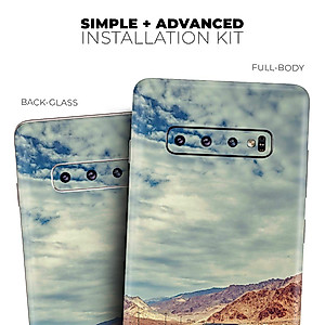 DesignSkinz Desert Road Protective Vinyl Decal Wrap Skin Cover Compatible with The Samsung Galaxy S20 (Screen Trim & Back Glass Skin)