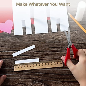 100 Sheets White Cardstock, 11.5 x 8in Heavy Weight Hard Cover Card Stocks 200gsm 75lb, Thick Paper A4 for Kids Arts and Crafts, Sketches, Invitations, Business Card Printing, DIY Cards, Menus