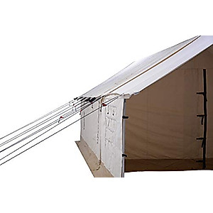 WHITEDUCK Alpha Wall Tent Porch for Hunting, Family Camping & Outdoor Activities (10'x12', Canvas)