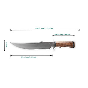 Perkin Knives - Handmade Hunting Knife - 420 C Steel