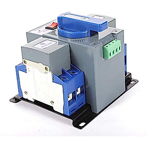 63A 2P Dual Power Automatic Transfer Switch Generator Changeover Switch 110V
