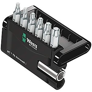 Wera TORX Mini-Check TX Sheet Metal Bit Set