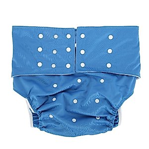 Adult Pocket Nappy, Reusable Adjustable燱ashable Comfortable Adult Pocket Nappy Cover燚iaper Cloth for the Old, the Disabled, Pregnant Woman()