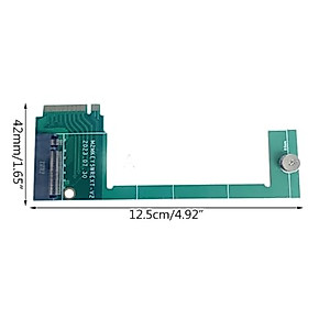 PCIE4.0 Transfer Board for Rog Ally SSD Memory Card Adapter Converter Transfer Card 90° M2 Transfercard for Rog Ally Handheld Board Accessories (Long 4layer PCIE4.0)