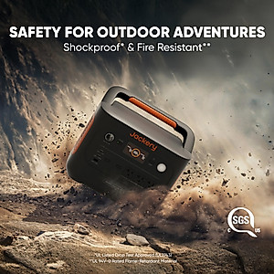 Jackery Explorer 1000 v2 Portable Power Station,1070Wh LiFePO4 Battery,1500W AC/100W USB-C Output, 1 Hr Fast Charge, Solar Generator for Camping,Emergency, RV, Off-Grid Living(Solar Panel Optional)