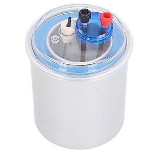 Electric Calorimeter,Double Wall Electric Calorimeter Accurate Measurement for High School Students White