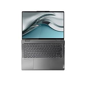 Lenovo 2022 Yoga 7i 14" 2.2K Touch 2-in-1 Laptop, Intel Evo Platform Core i5-1235U, 8GB RAM, 512GB PCIe SSD, Iris Xe Graphics, Backlit Keyboard, Fingerprint Reader, Win 11, Grey, 32GB USB Card