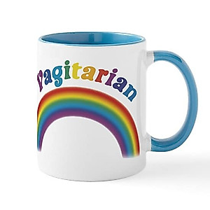 CafePress Vagitarian Mug Ceramic Coffee Mug, Tea Cup 11 oz