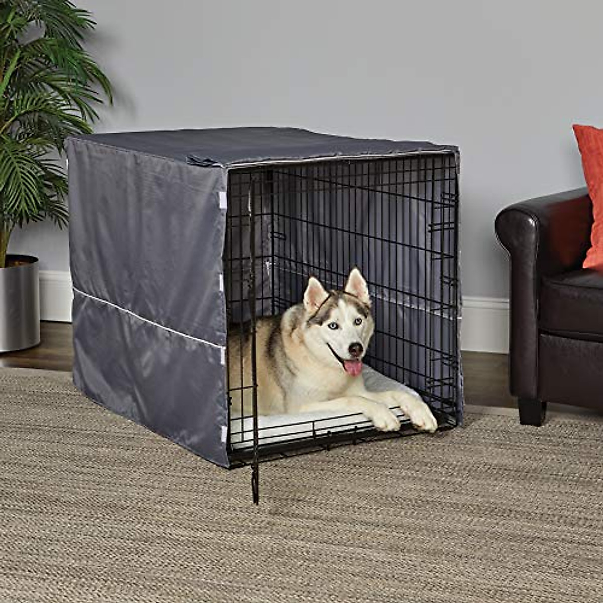 New World Pet Products Midwest Dog Crate Cover, Privacy Dog Crate Cover Fits Midwest Dog Crates, Machine Wash & Dry