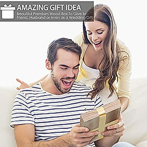 Luxury Set Playing Cards, Premium, Unique Decks, Poker, Games, Custom, Adults, Casino, Standard 3 Decks for Any Occasion Premium Wood Box Included