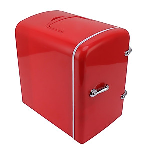 Headerbs Cosmetic Makeup Mini Fridge, Mini Beauty Fridge ABS Plastic for Bedroom (US Plug)