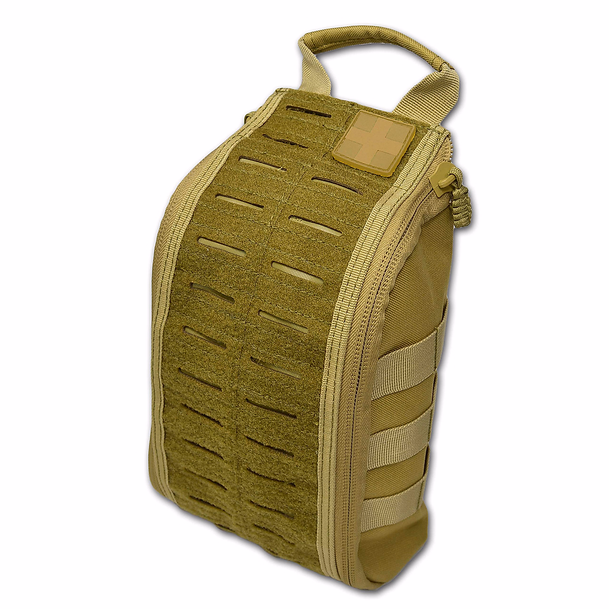 Lightning X Spread Eagle Complete Tactical Gunshot & Trauma IFAK Kit w/Laser Cut MOLLE - TAN