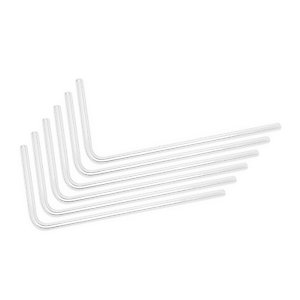 EKWB EK-Loop Hard Tube 12mm 0.8m Pre-Bent, 90 Degree, 550x250mm, Acrylic, 6-pack