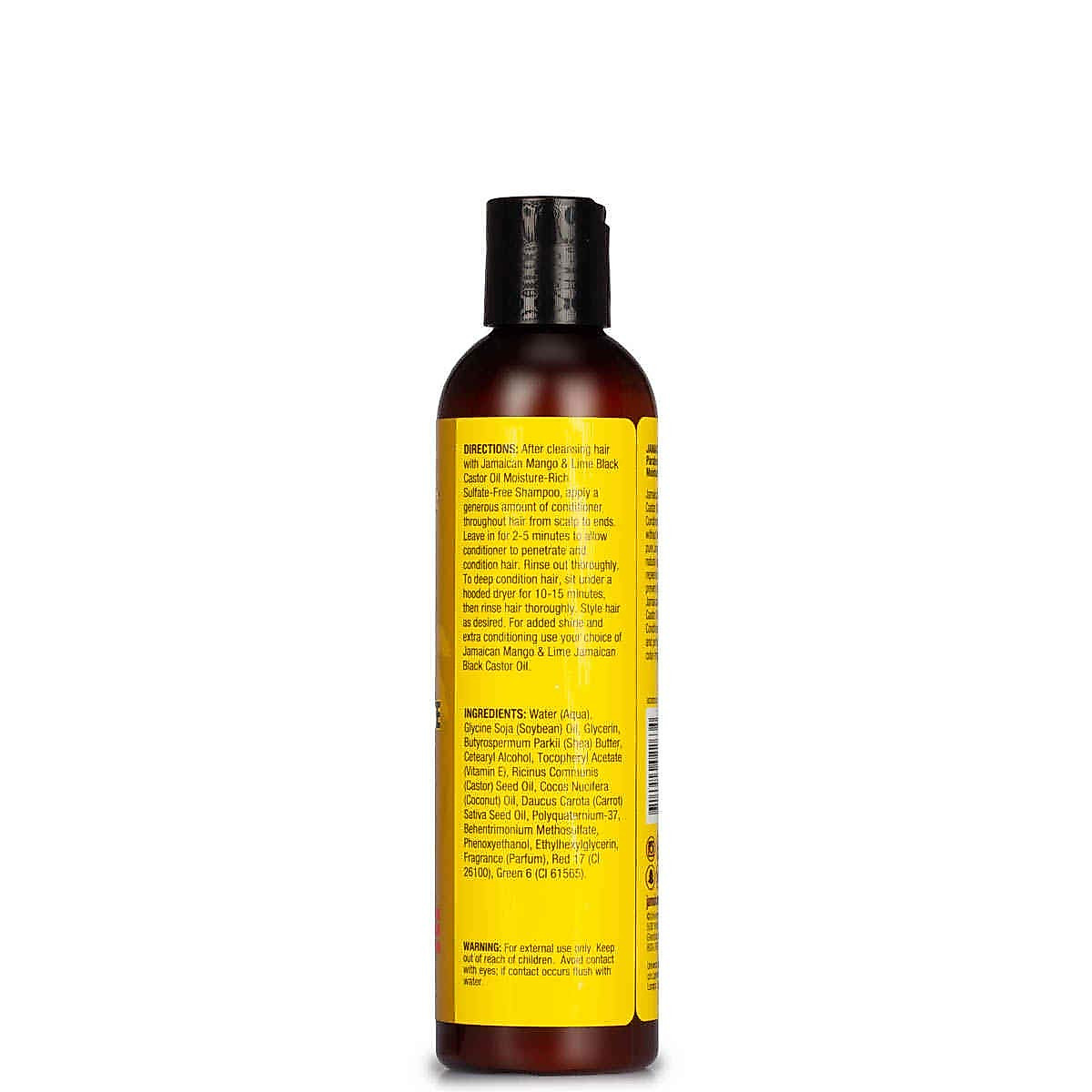 Jam. Mango & Lime Black Castor Oil Conditioner No Paraben 8oz by Jamican Mango