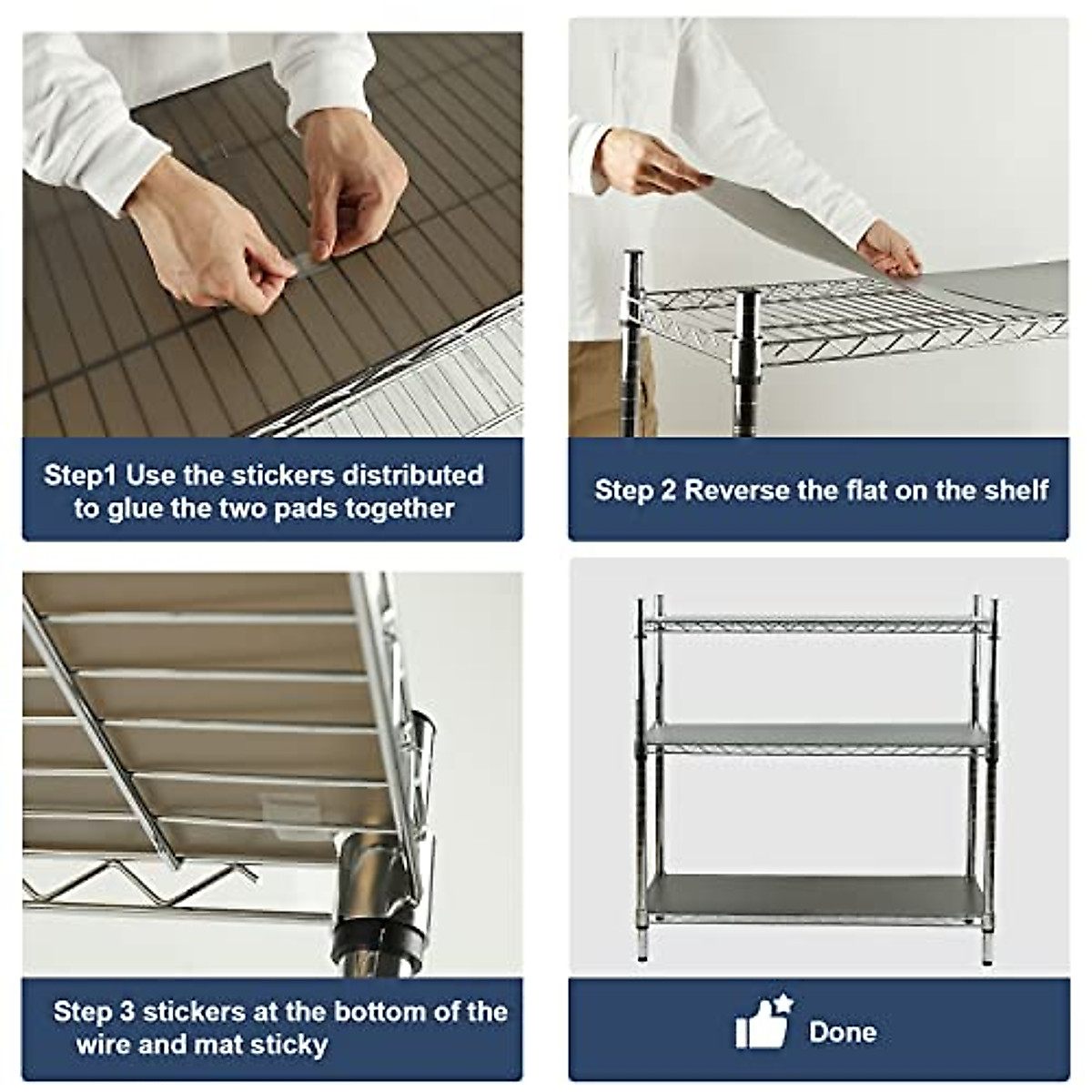 Shelf Liners for Wire Shelf Liner Shelving 14" X 36",Black Plastic Pantry Wire Rack Metal Shelf Liner for Wire Shelves Shelving Accessories Frosted Translucent