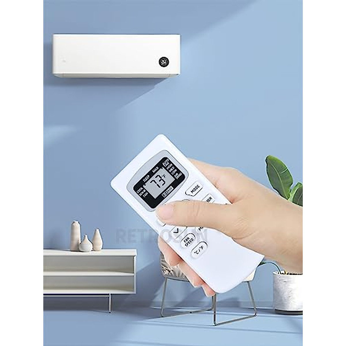 New Replacement AC Remote Control Compatible for Black+Decker Air Conditioner BPACT10HWT BPACT10WT BPACT12H BPACT12HWT BPACT12WT BPACT14HWT BPACT14WT BPACT08WT BPACT08