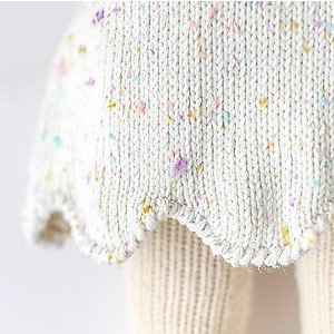 cuddle + kind Mia The Dog Little 13" Hand-Knit Doll – 1 Doll = 10 Meals, Fair Trade, Heirloom Quality, Handcrafted in Peru, 100% Cotton Yarn