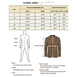 Men's Vintage Herringbone Tweed Blazer Winter Peak Lapel Wool Blend Jacket Coffee Herringbone L