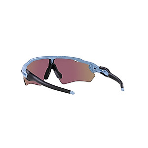 Oakley Youth Oj9001 Radar Ev Xs Path Rectangular Sunglasses, Matte Stonewash/Prizm Sapphire, 31 mm