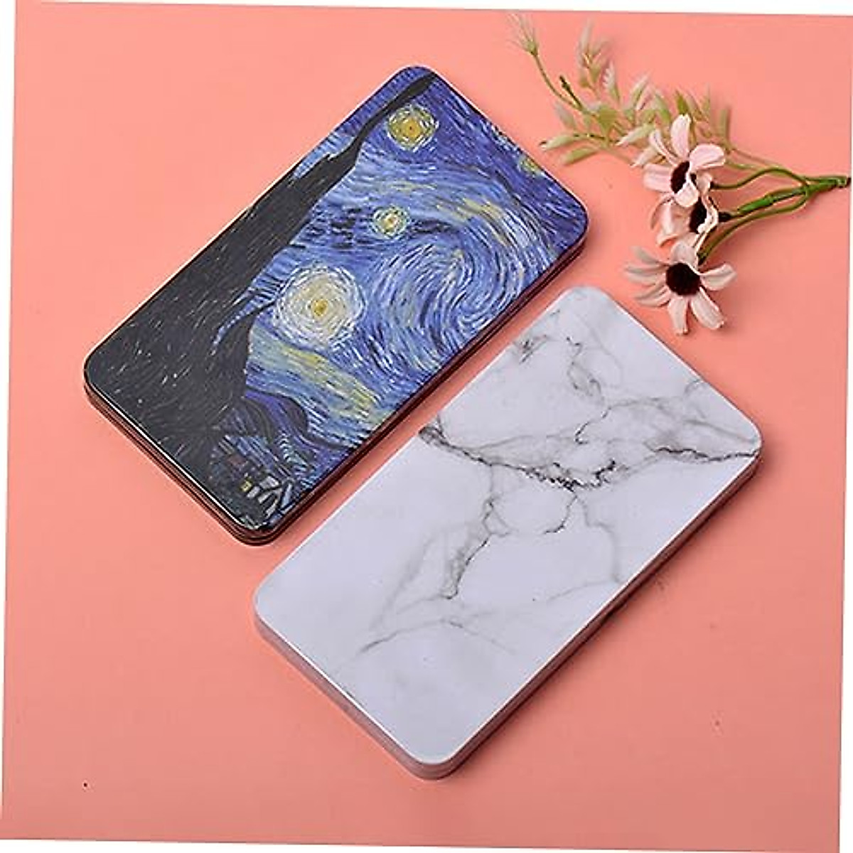 IMIKEYA 16 Pcs Tempered Film Storage Box Phone Case Container with Lid Containers with Lids Storage Cubes with Lid Jewelry Holder Lightweight Phone Shell Organizer Gift Box Tinplate Usb