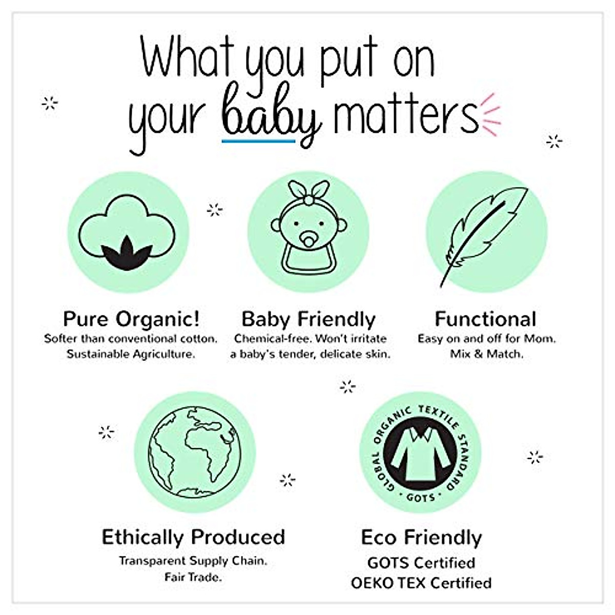 Lamaze Organic Baby Baby Boys' Toddler Short Sleeve Tight Fit Sleepwear, Blue Whales, 4T