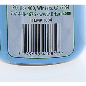 Dr. Earth Organic & Natural Pump & Grow House Liquid Plant Food 16 oz, Blue