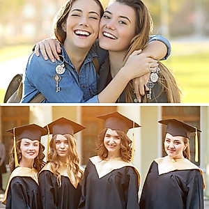 Roowest 6 Pieces Sister Keychain Gift from Sister, a Sister Is God's Way of Making Sure We Never Walk Alone Angel Keychain for Women Friend Birthday school class Jewelry Gifts