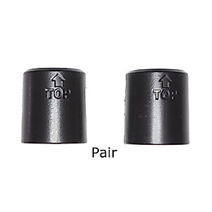 JSP Manufacturing 1" Diameter Post Wire Shelf Clips Shelving Split Sleeves Lock Metal Rack Locking Plastic Pick A Pack Wholesale Bulk 8 Pairs (16 Pack)