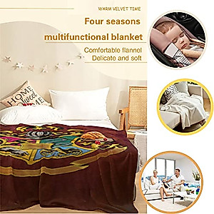 Throw Blanket Chrismas Birthday Gift to Family Friend Super Soft Lightweight Flannel Fleece Blankets for for Bed Couch Sofa 40"x30"