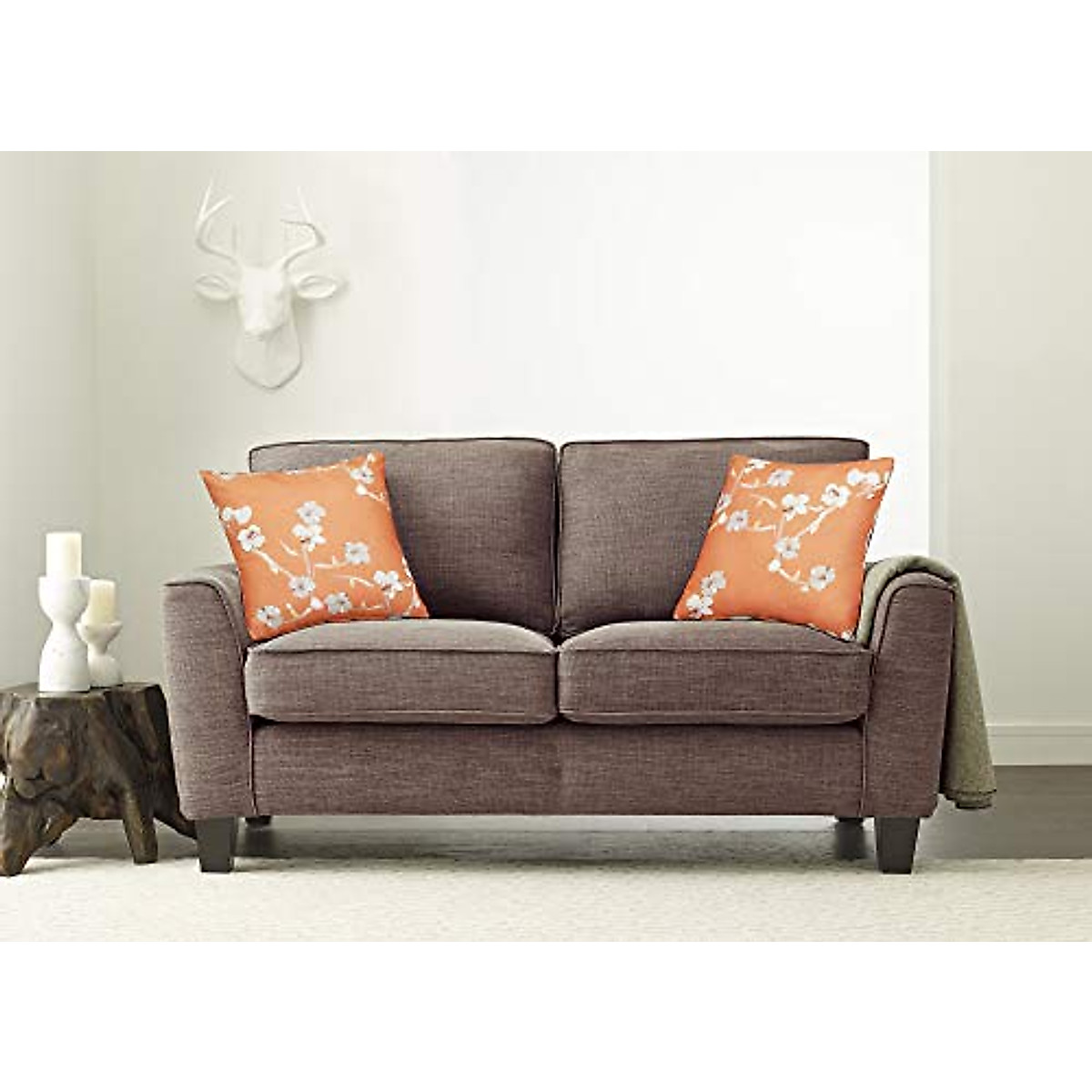 Serta Deep Seating Astoria 61" Loveseat in Tan
