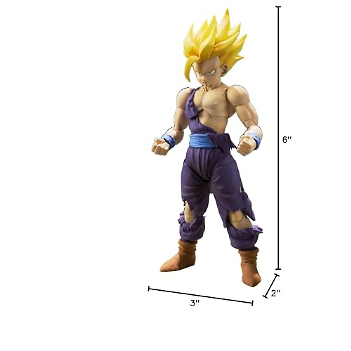 Bandai Tamashii Nations S.H. Figuarts Super Saiyan Son Gohan "Dragon Ball Z" Action Figure