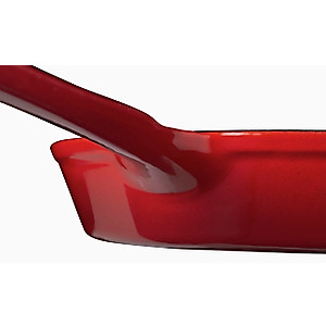 Eternal Living Enameled Cast Iron 8" Fry Pan Red