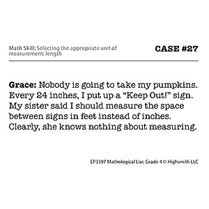 Edupress Mathological Liar, Grade 4