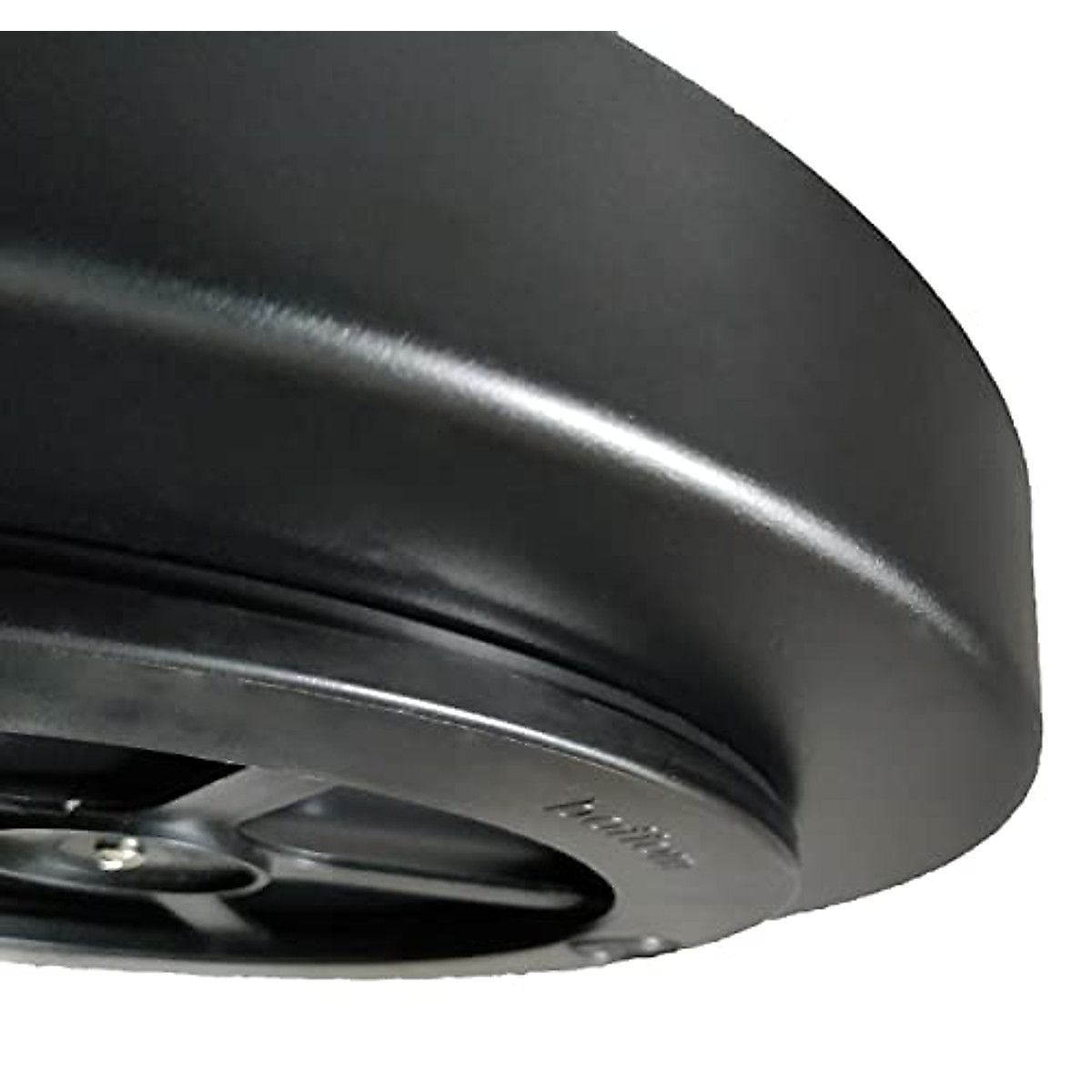 Fineget Rotating Spice Rack Organizer for Cabinet Kitchen 2 Tier Large Metal lazy Susan Spinning Turntable Tiered Vertical Storage Rack Self Black