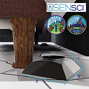 SenSci ActivVolcano 4 Pack, Volcano Bed Bug Interceptor & ActivCR Bed Bug Lure - Bed Bug Traps for Home, Office, Hotels