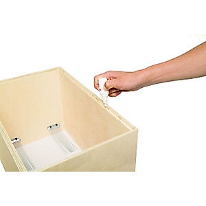 Meinl Deluxe Make Your Own Snare Cajon Kit with Tool Box - MADE IN EUROPE - Burl Wood Frontplate / Baltic Birch Body, Includes Easy to Follow Manual, 2-YEAR WARRANTY (DMYO-CAJ-BU)