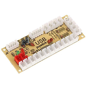 TAPDRA Zero Delay Arcade USB Encoder PC to Joystick for PC Mame Jamma Raspberry Pi & Other Pc Fighting Games